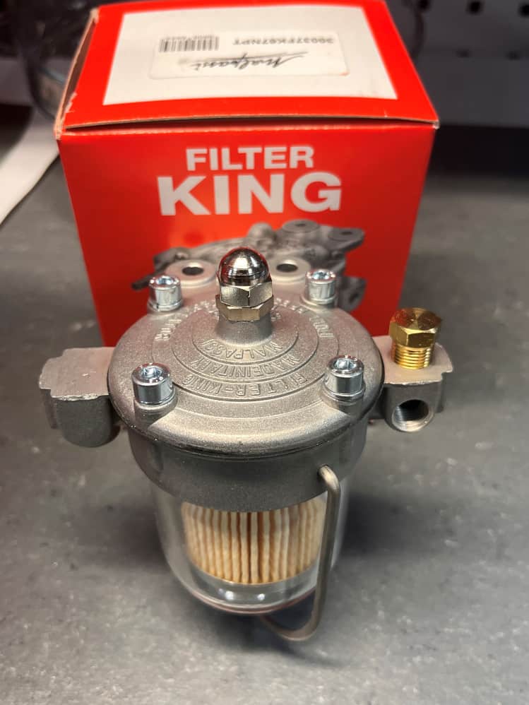 Malpassi Filter King Druckregler 67mm - Vergaser NPT Anschluss